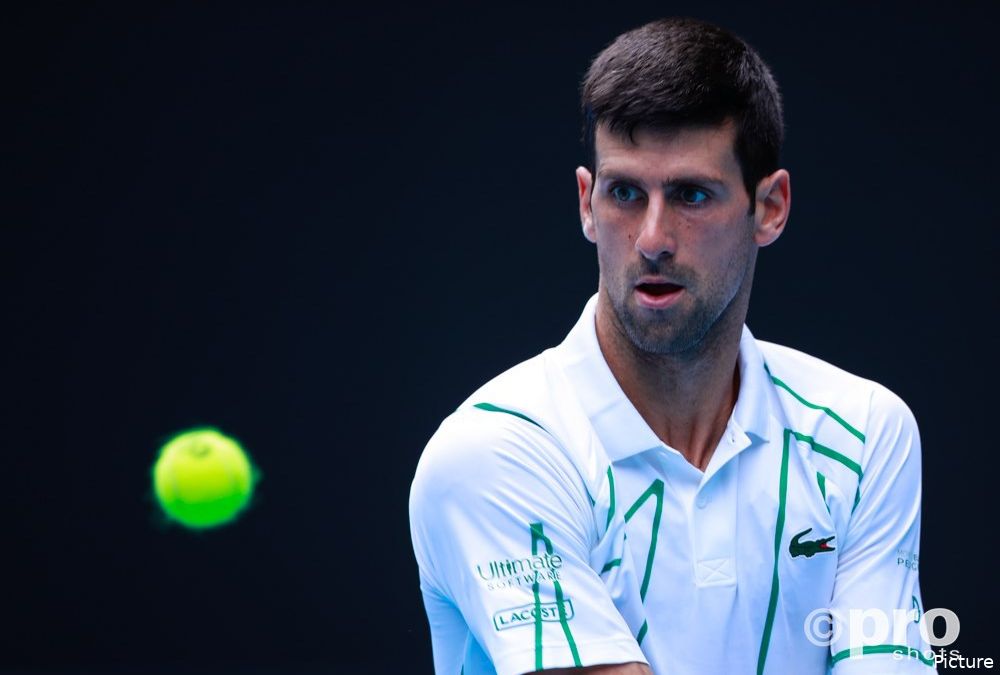 VIDEO: Djokovic does impressive 'keepy ups' with a tennis racket ...