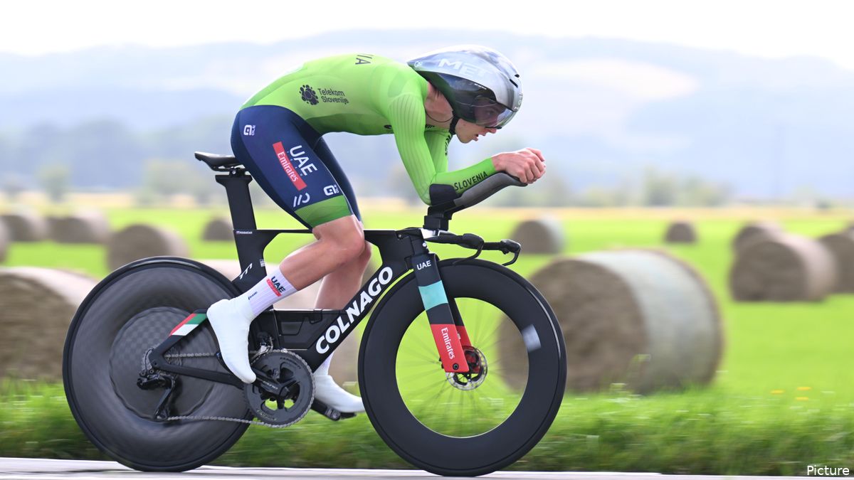 Tadej Pogacar's 2023 time-trial bike up for auction with estimate of € ...