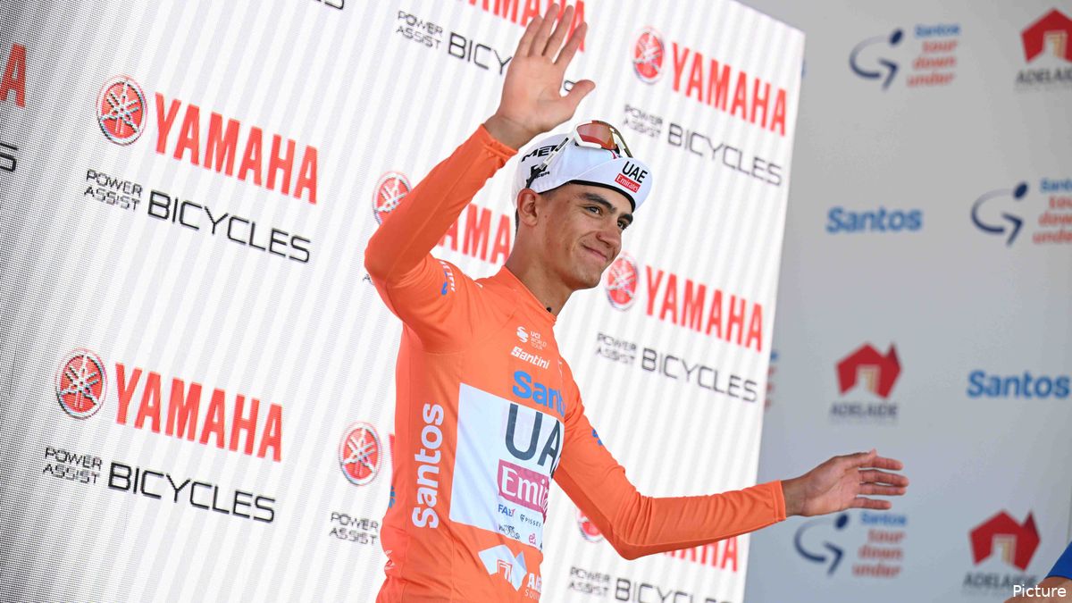 Isaac del Toro happy to survive first day in Tour Down Under lead ...