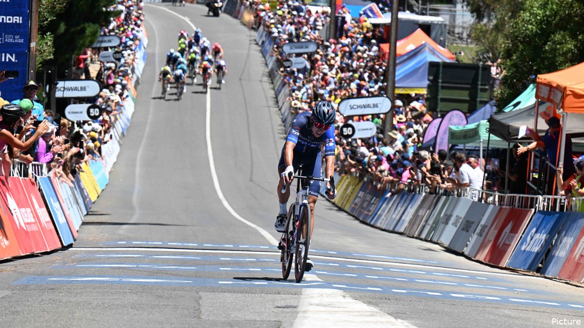 Young New Zealand talent Laurence Pithie wins the Cadel Evans Road Race ...