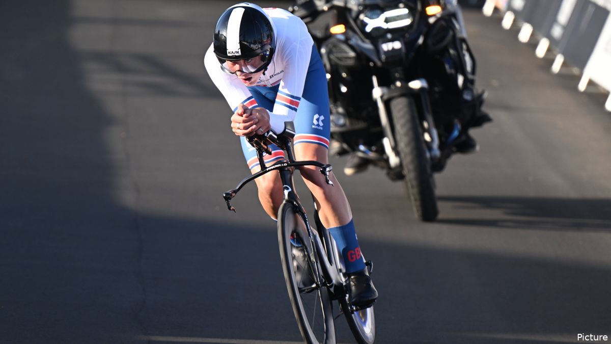 Joshua Tarling wins Renewi Tour time-trial in dominant fashion to move ...