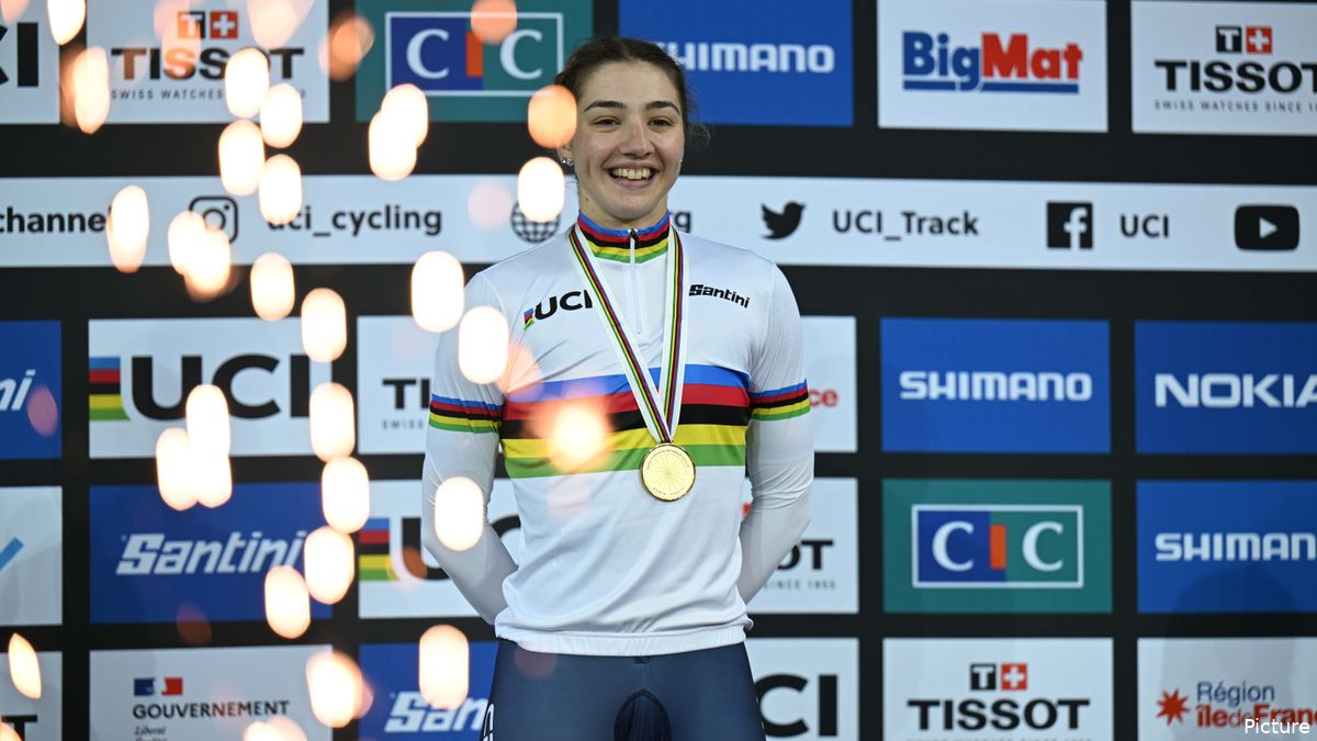 Martina Fidanza takes victory at a wet and windy Ronde de Mouscron ...