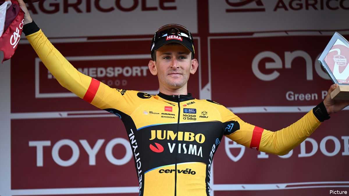 Louis van Gaal was a prominent figure at Jumbo-Visma's Tour de France ...