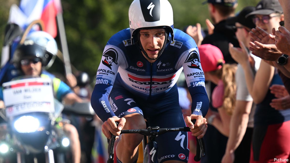 Ilan Van Wilder performs strongly on a tough final time trial: "The ...