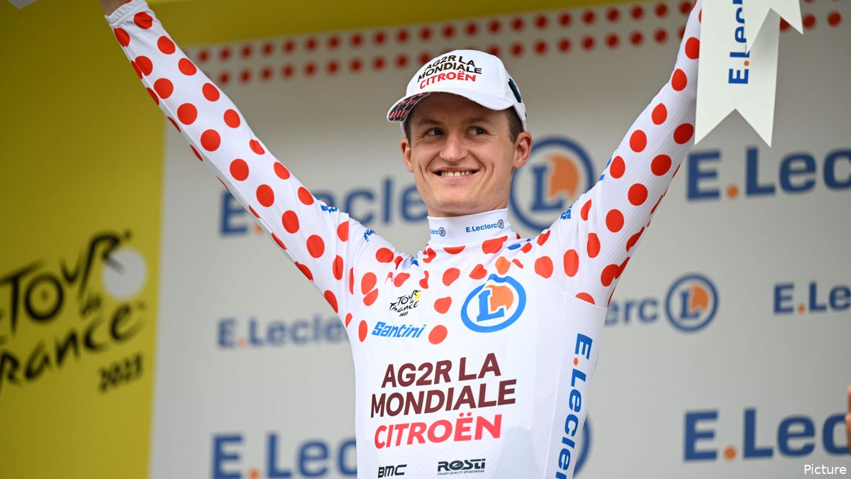 "I went for the polka dot jersey, so that I wouldn't be empty-handed at ...