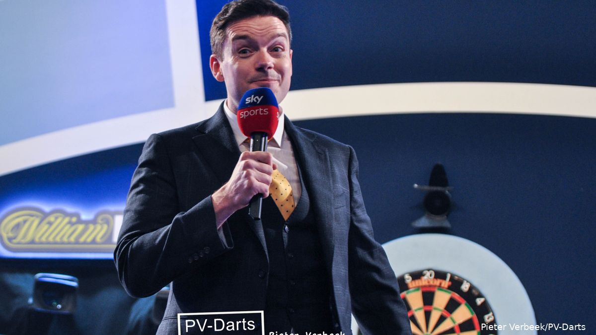 Darts-Kommentator Dawson träumt von der Weltmeisterschaft: "Das ultimative Ziel ist es, für Sky ...