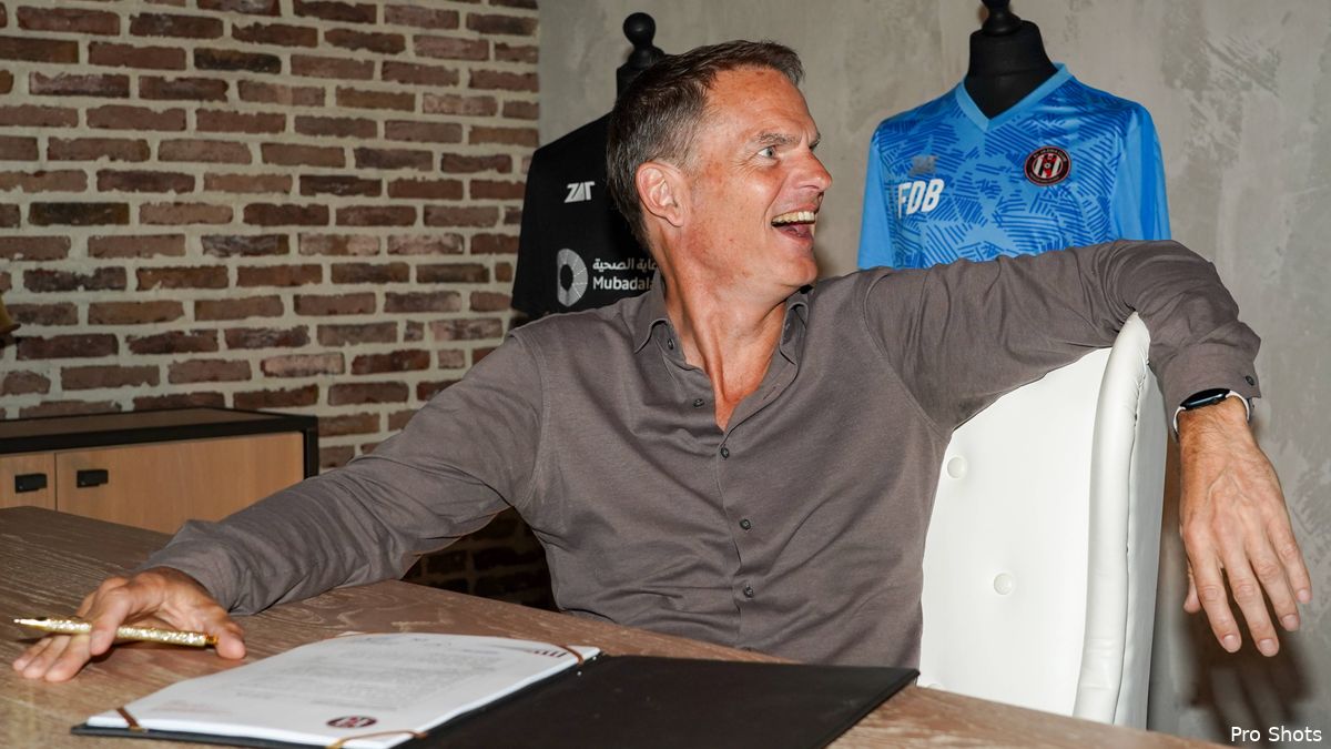 Ajax wilde De Boer als interim-trainer: 'Zag het aanvankelijk zitten'