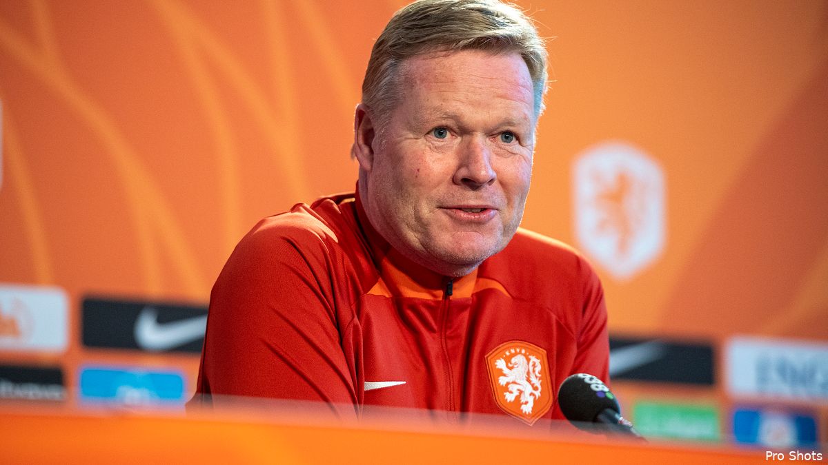 Koeman maakt voorlopige selectie Nederlands Elftal bekend | FR12.nl