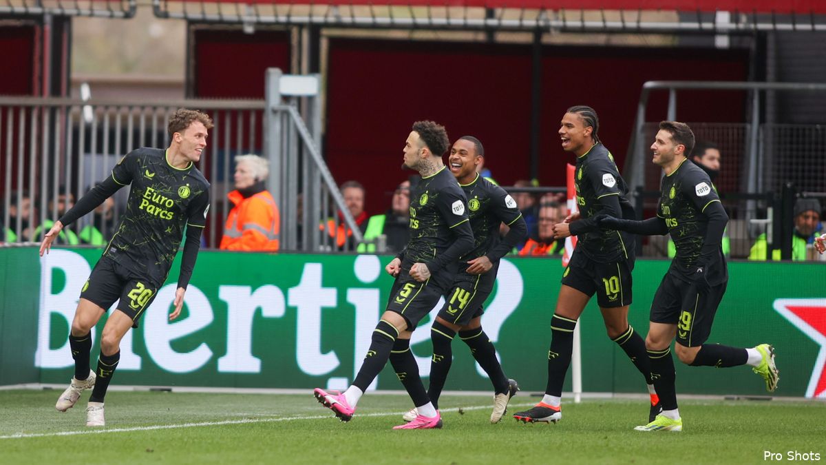 Slecht Feyenoord wint met pijn en moeite in Alkmaar | FR12.nl