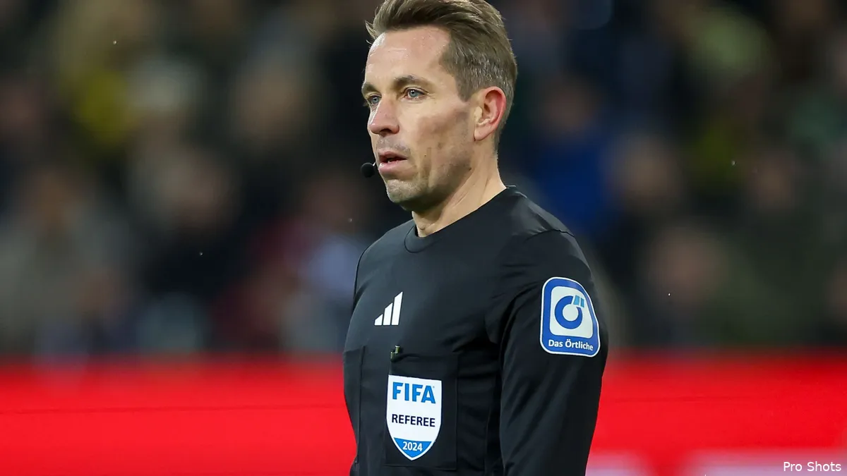 Ervaren Duitse arbiter Stieler fluit Feyenoord - Sparta Praag | FR12.nl
