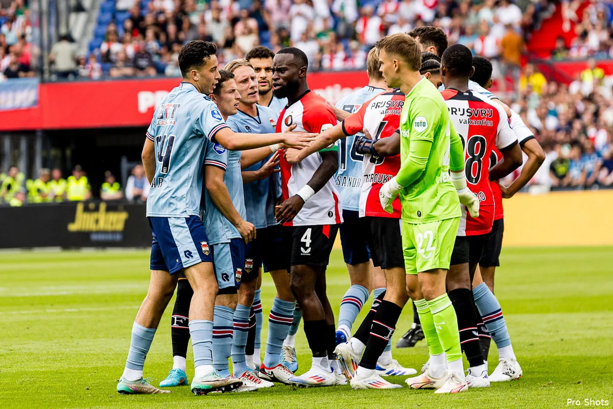 Afgelopen | Feyenoord - Willem II (1-1) | FR12.nl