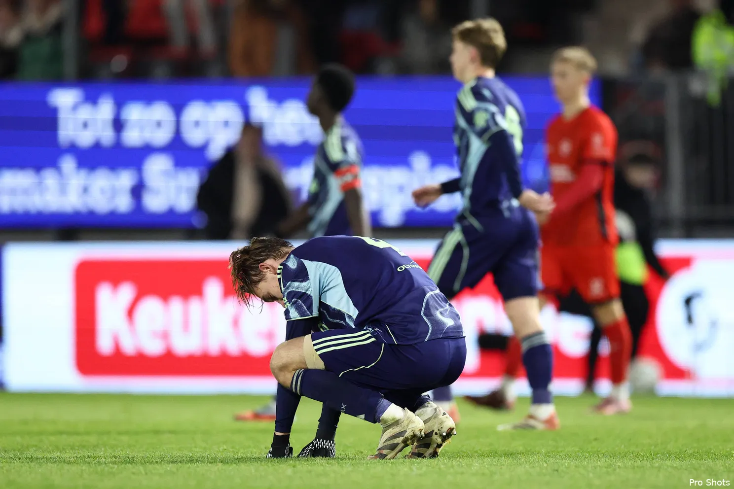 Van der Lans trots op Jong Ajax na nederlaag: 'Knap dat wij als team de ...