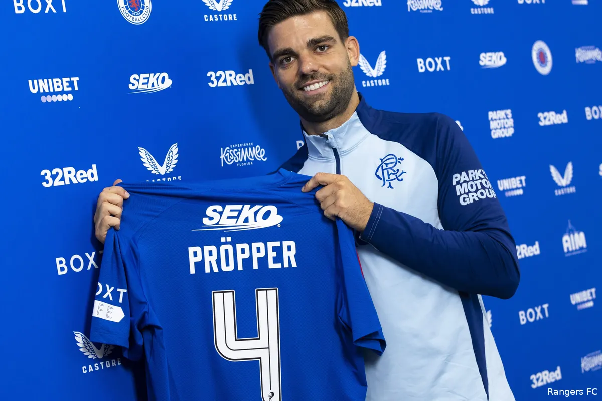Pröpper tekent bij Rangers FC en staat binnenkort mogelijk tegenover FC ...