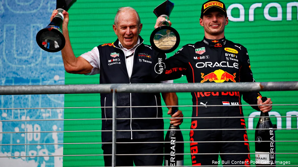 Verstappen geeft duidelijkheid: 'Zonder Marko kan ik niet doorgaan, dan hebben we een groot ...