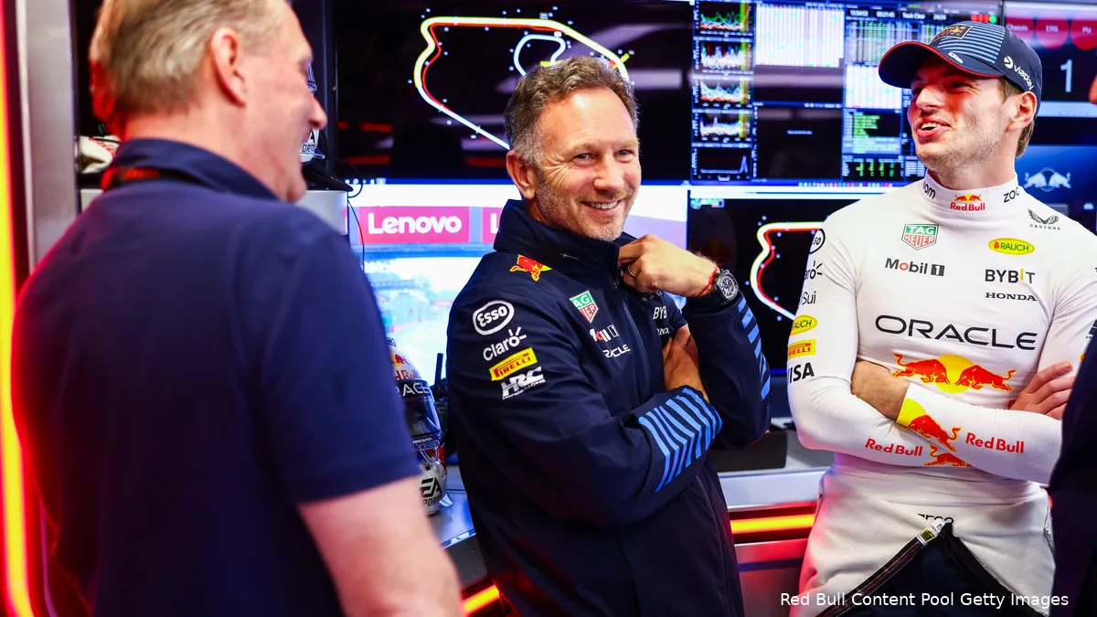 'Pittig gesprek tussen Jos Verstappen en Horner, toekomst Max Verstappen binnen maand bekend ...