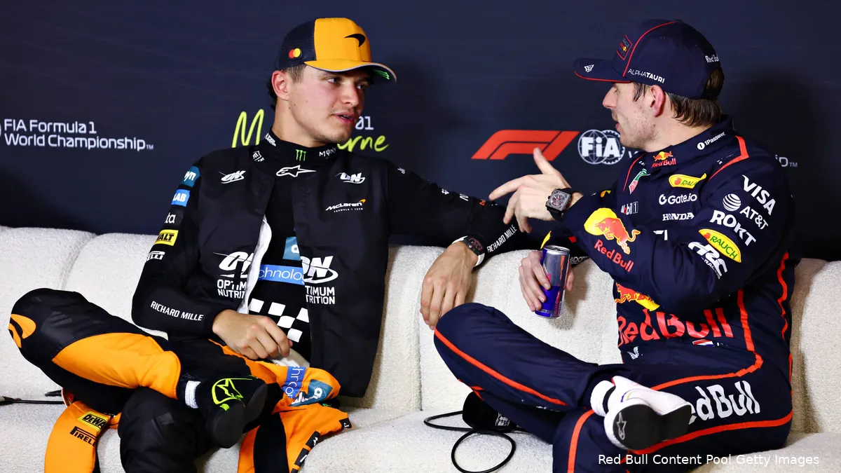 Albers kritisch op Verstappen, en legt zwakte van Norris bloot: 'Lag weer te slapen' | F1Maximaal.nl