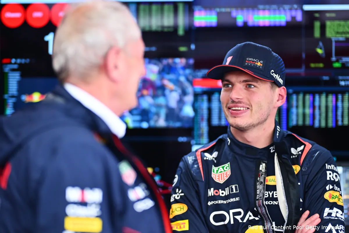 Marko geamuseerd door boze Verstappen: 'Zo reageert Max als hij onder druk staat' | F1Maximaal.nl