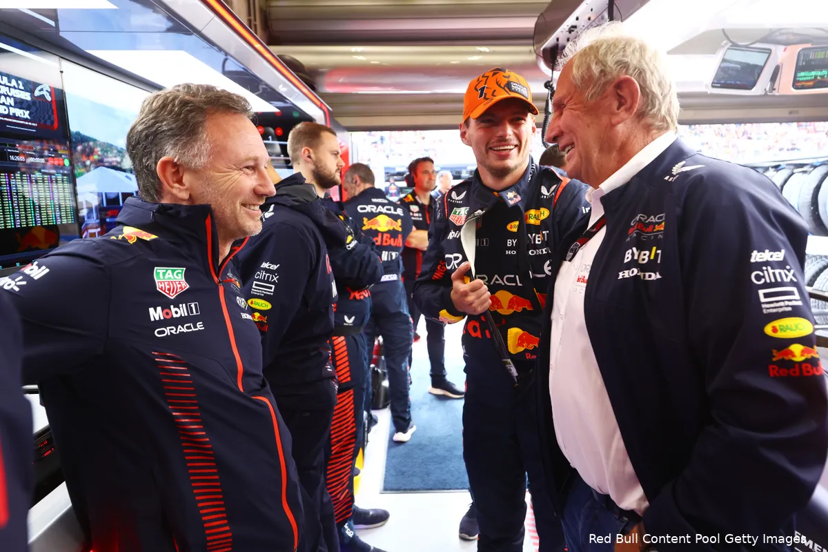 Verstappen maakt korte metten met geruchten over Marko en Horner: 'Bullshit' | F1Maximaal.nl