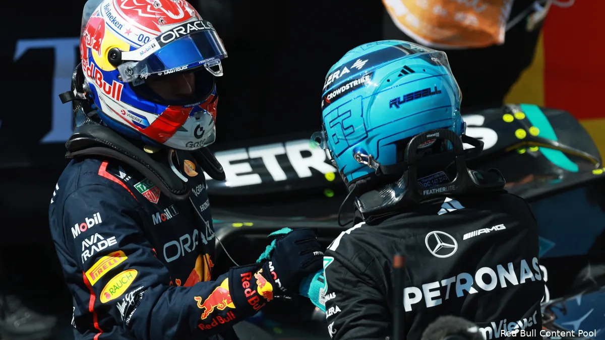 George Russell eerlijk over toekomst bij Mercedes na geruchten over komst Max Verstappen | GP33