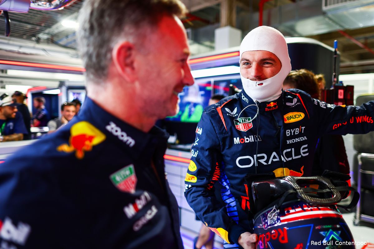 Christian Horner over de toekomst van Max Verstappen bij Red Bull: "Dan zie ik geen enkele reden ...