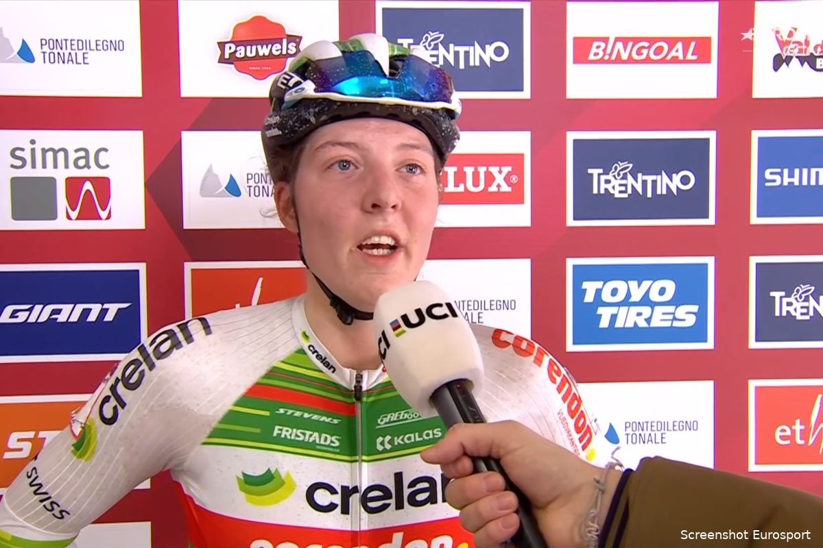 Manon Bakker houdt het hoofd koel in Val di Sole: 'Om hier te winnen is ...