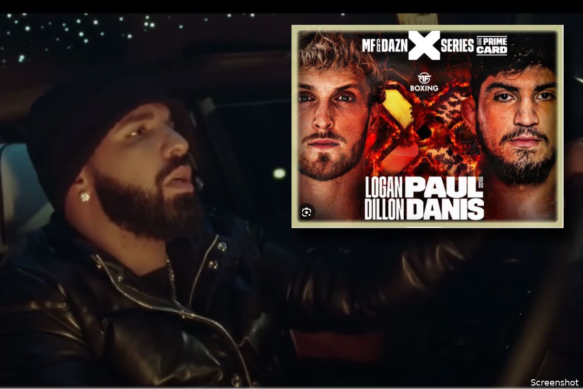 Absurd! Rapper Drake wed super hoog bedrag op Logan Paul vs Dillon ...