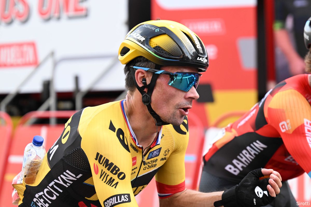 Roglic rode away from Kuss on the Angliru and admits, "It's a somewhat ...