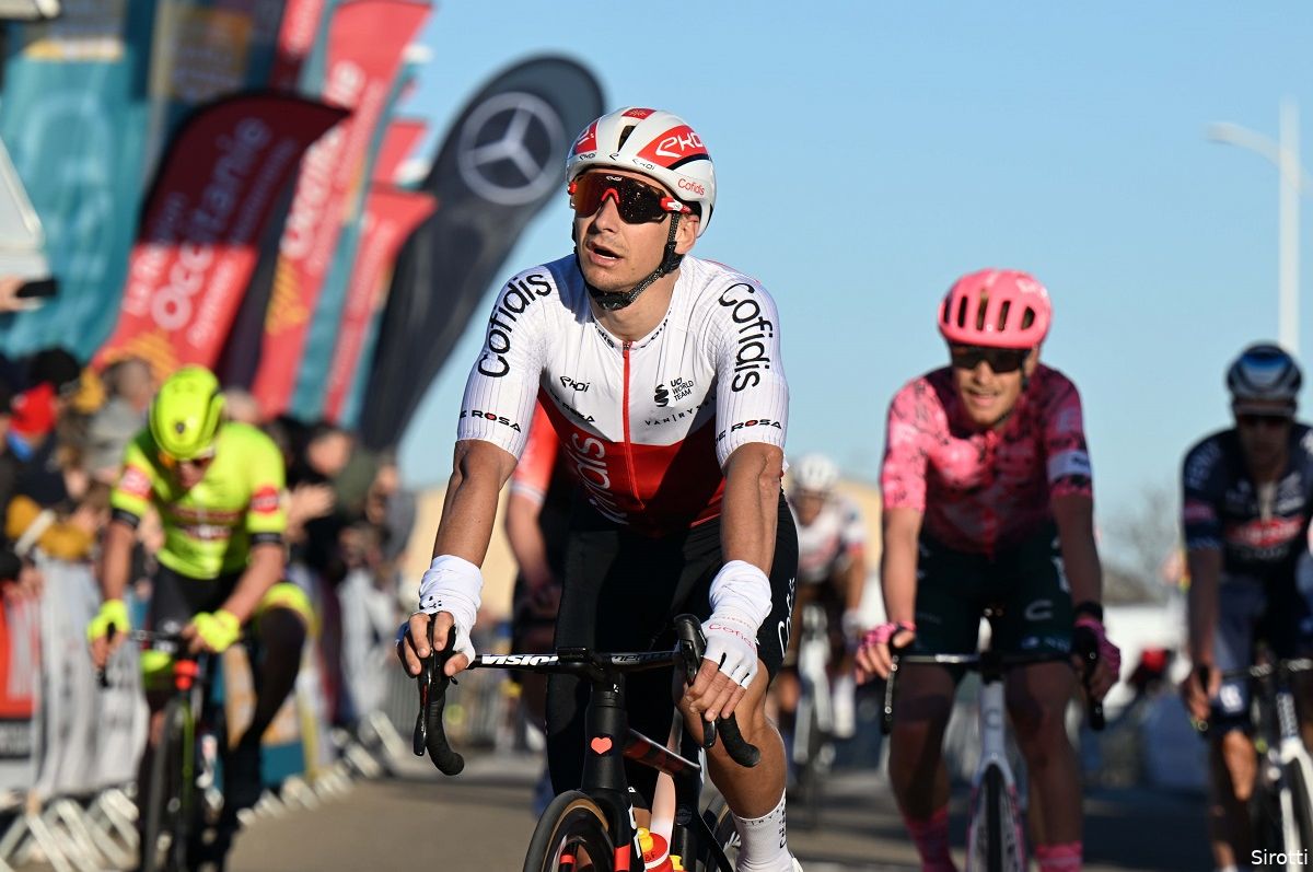 Coquard is Pedersen na lange sprint de baas: 'Dacht dat ik hem nooit ...