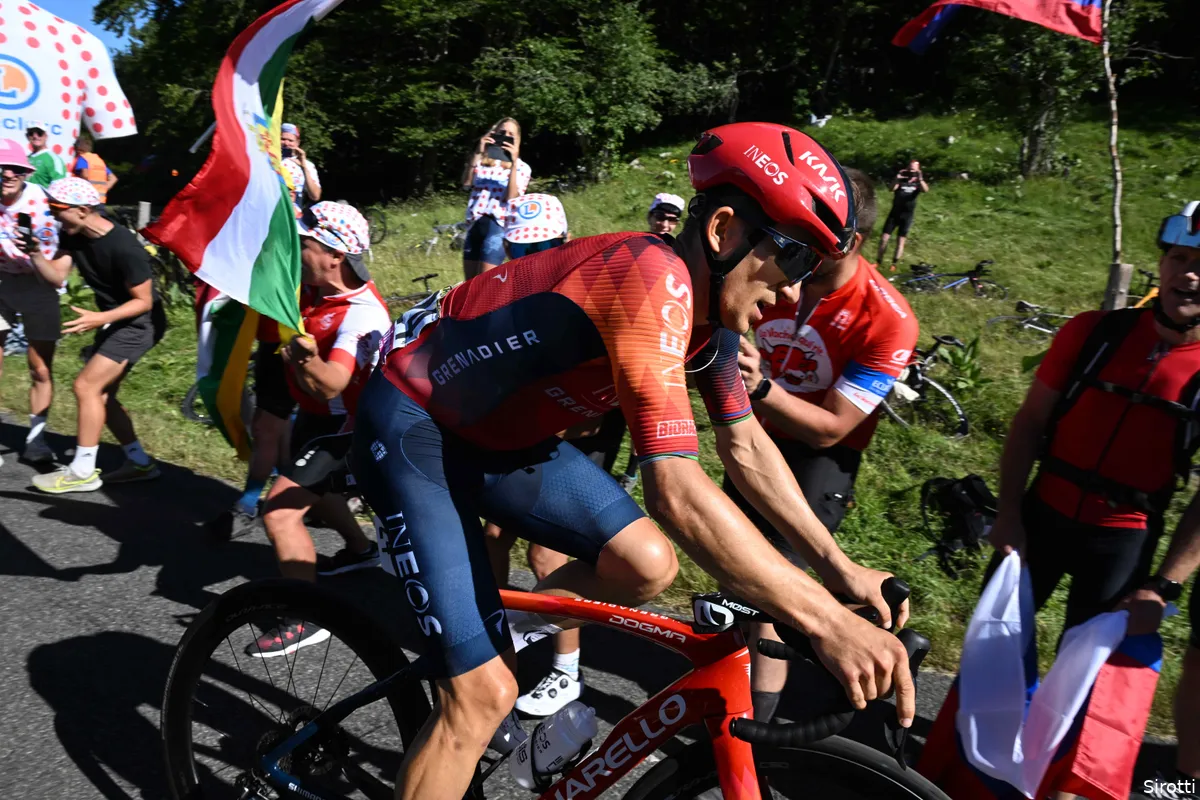 Kwiatkowski spoelt nare Grand Colombier-ervaring met Bernal weg: 'Ik ...