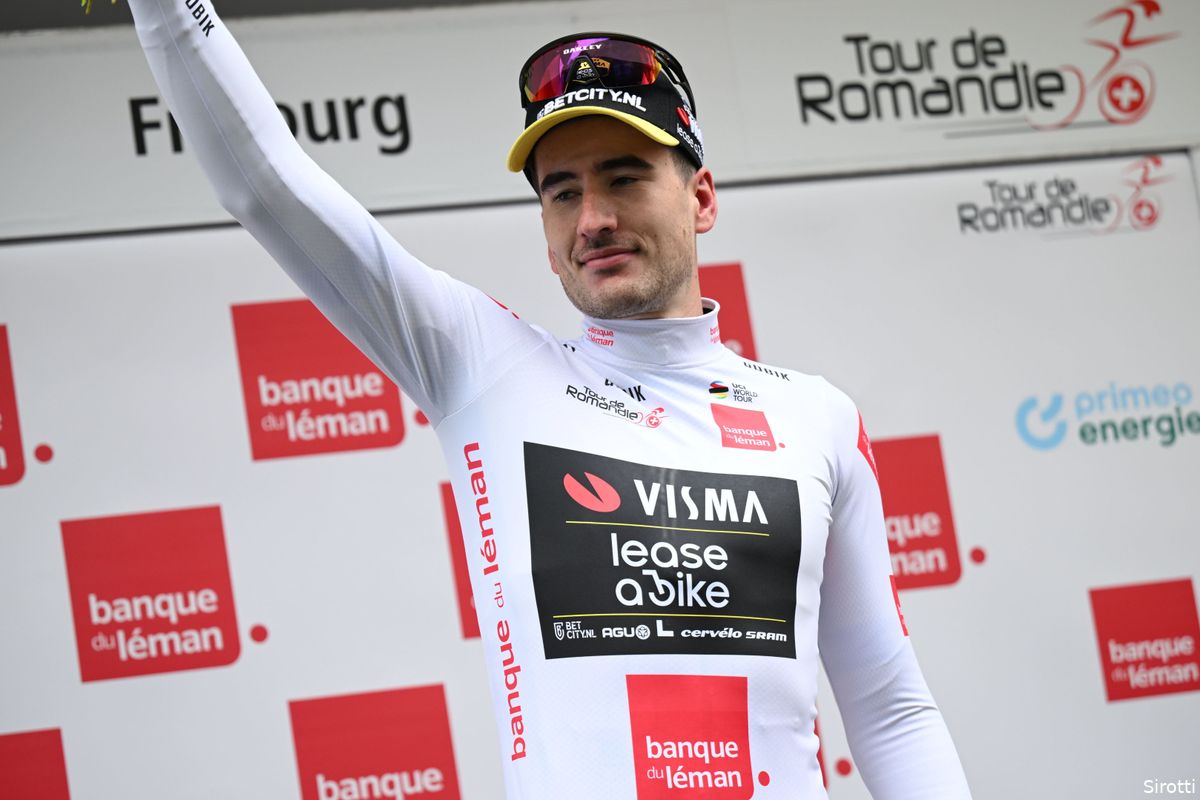 Mixed feelings bij Tim van Dijke (Visma | LaB) na Romandië: 'Trots op ...