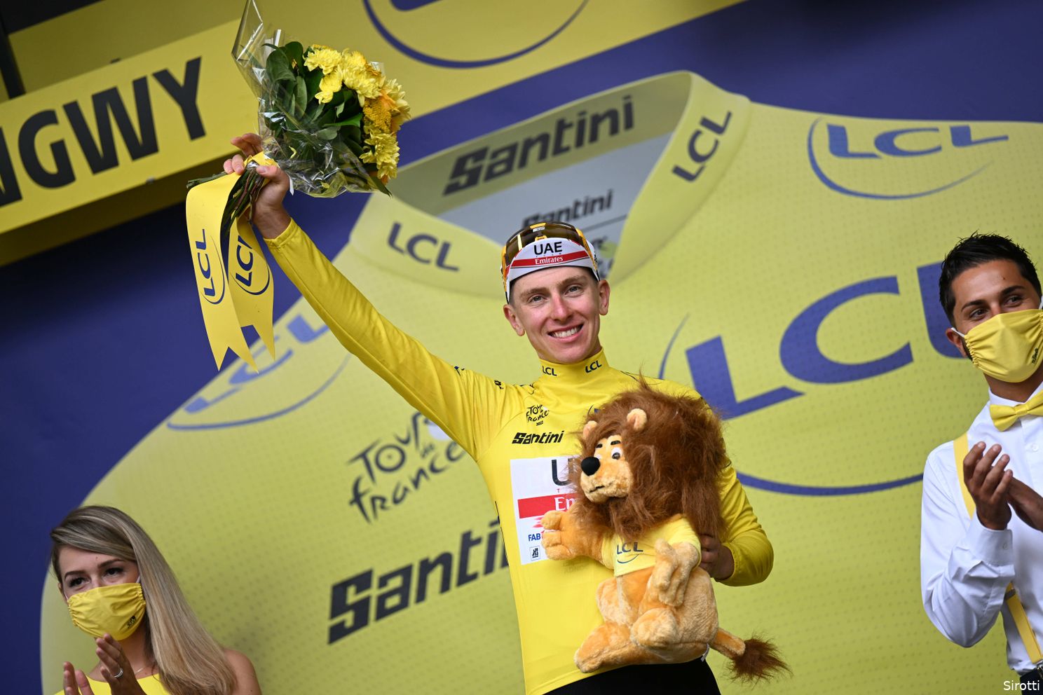 Pogacar extra gemotiveerd naar La Planche: 'Mijn familie en verloofde ...