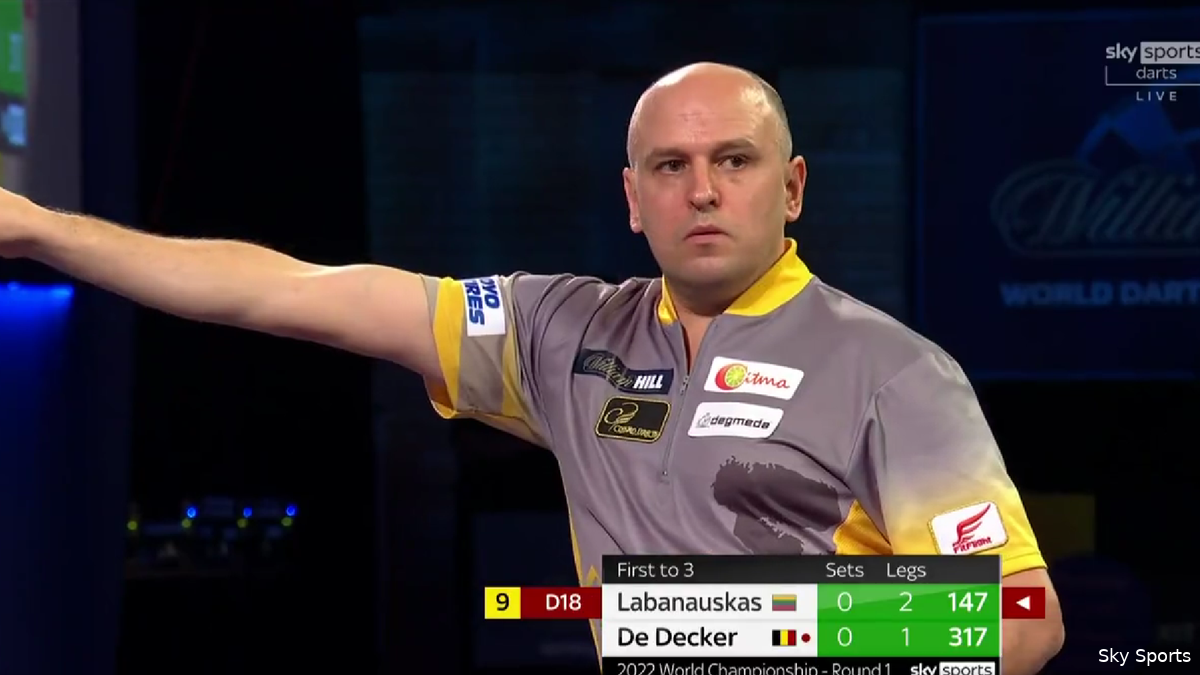 VIDEO: Labanauskas produces second nine-darter in as many days at PDC ...