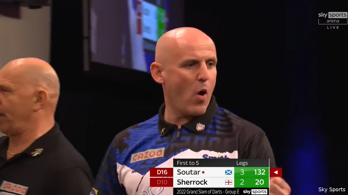 VIDEO: Sublime from Soutar with six perfect darts from Sherrock ...