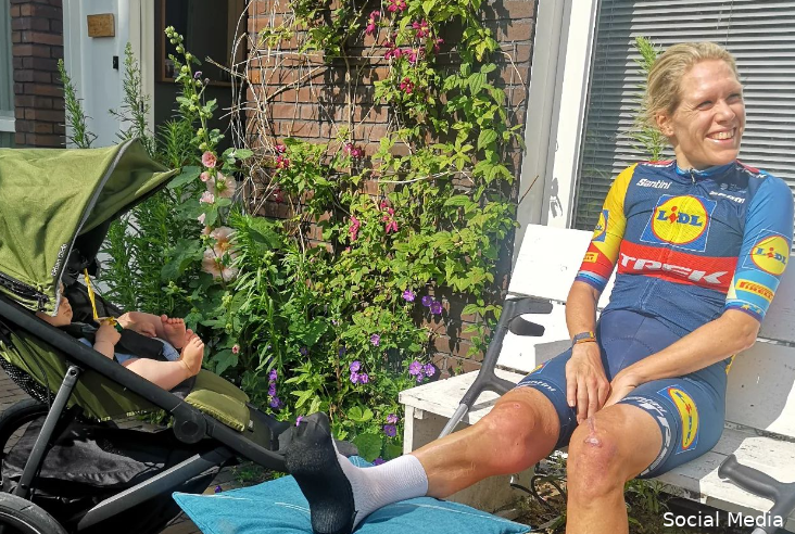 Partner Ellen van Dijk reveals on the morning of Olympic time trial ...