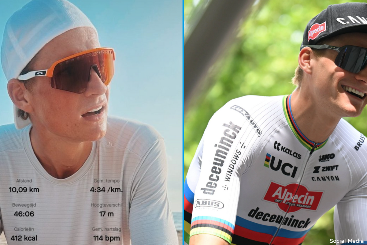 Van der Poel swaps running shoes for cycling again: Here’s what he said ...