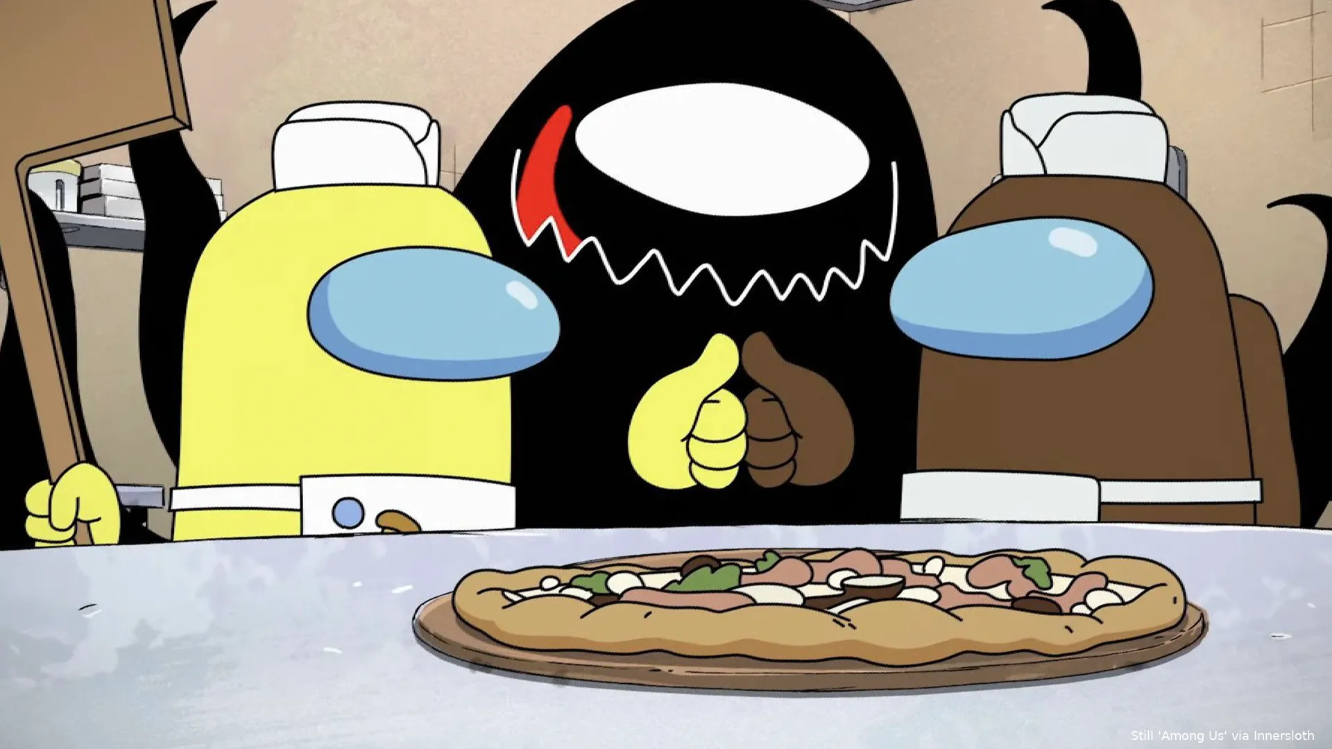 Eerste veelbelovende trailer van 'Among Us'-serie met Elijah Wood en ...