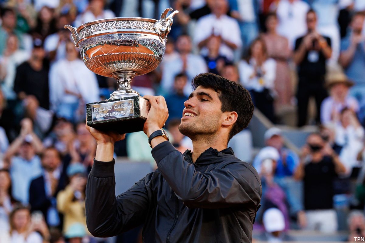 WATCH: Alcaraz Reveals New Tattoo To Mark Maiden Roland Garros Win