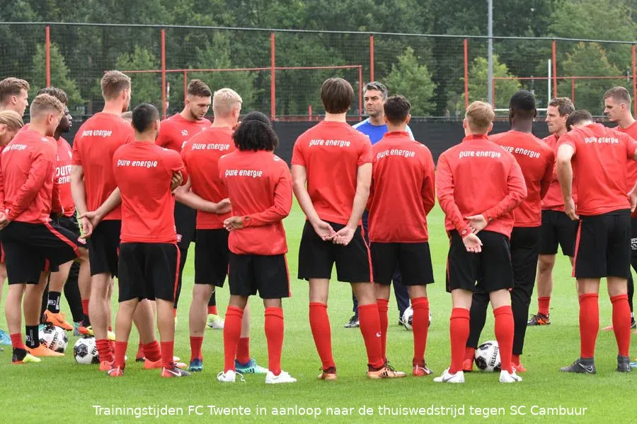 Talent van FC Twente onder 17 traint mee met eerste selectie ...