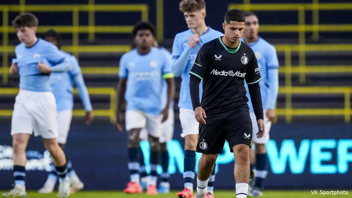 Feyenoord O19 verliest opnieuw in Youth League: Manchester City dit ...