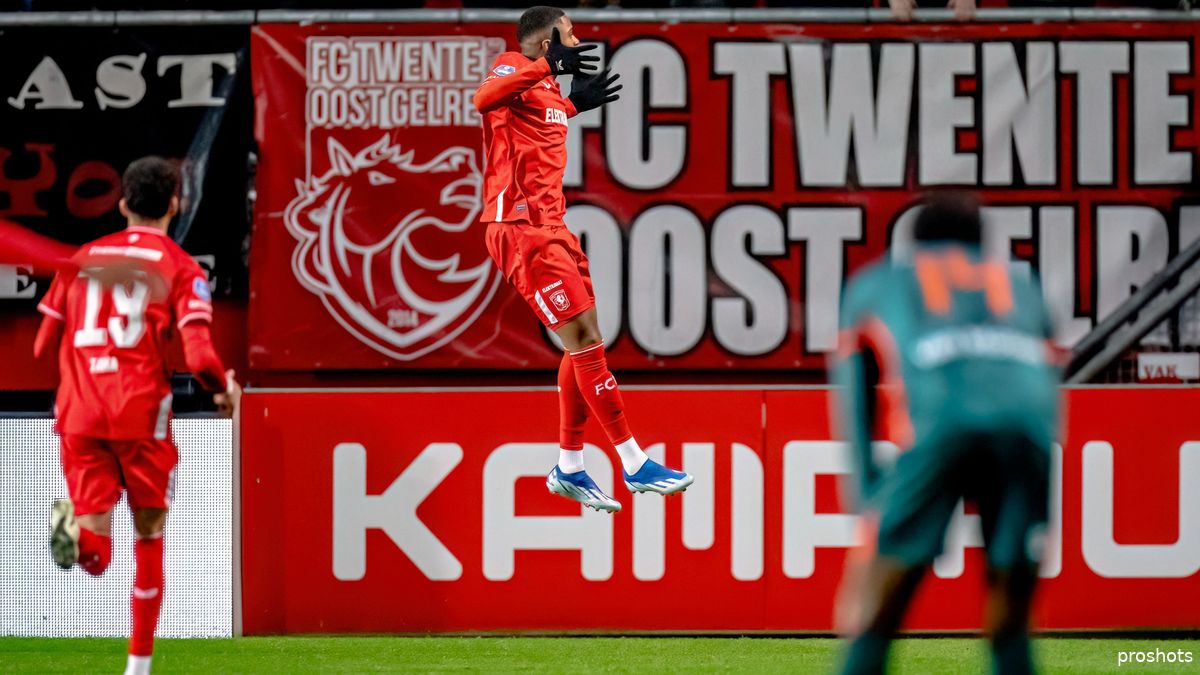 FC Twente wint ruim van RKC Waalwijk en verstevigt derde plek