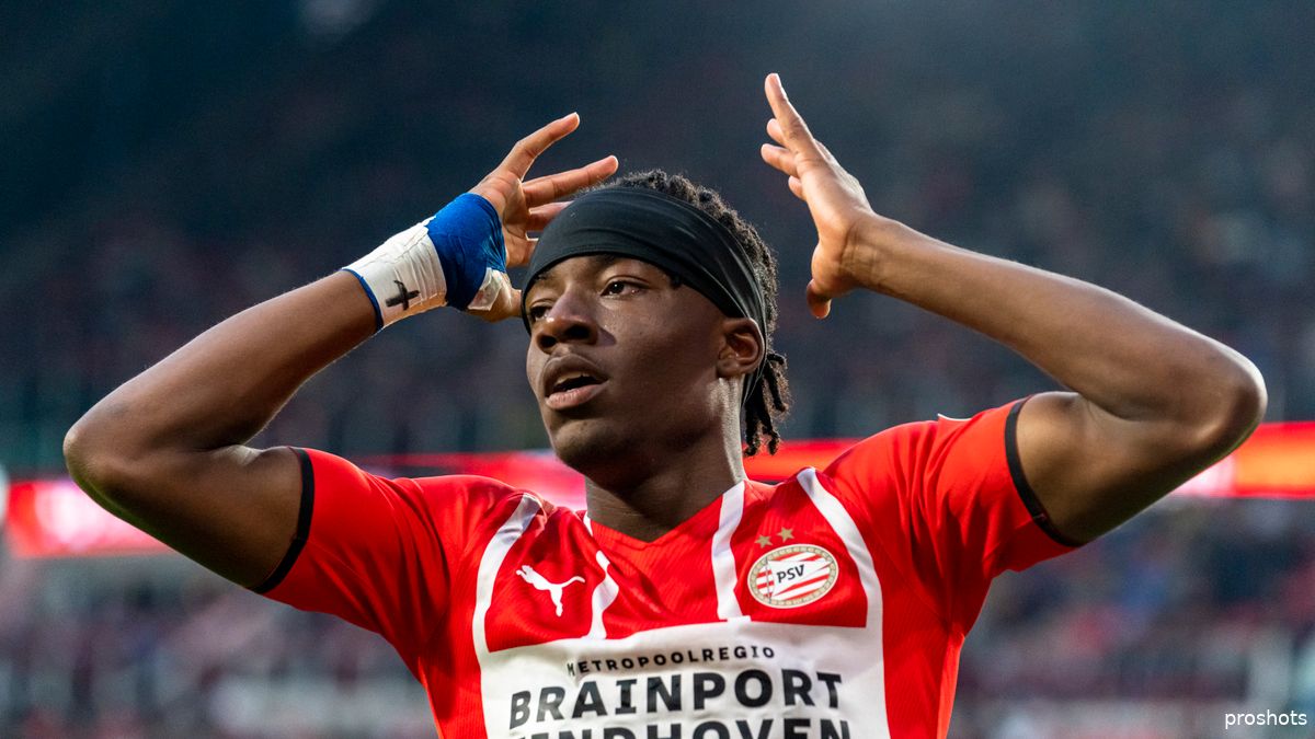 'Madueke haakt af met spierprobleem en lijkt bekerfinale tegen Ajax te ...