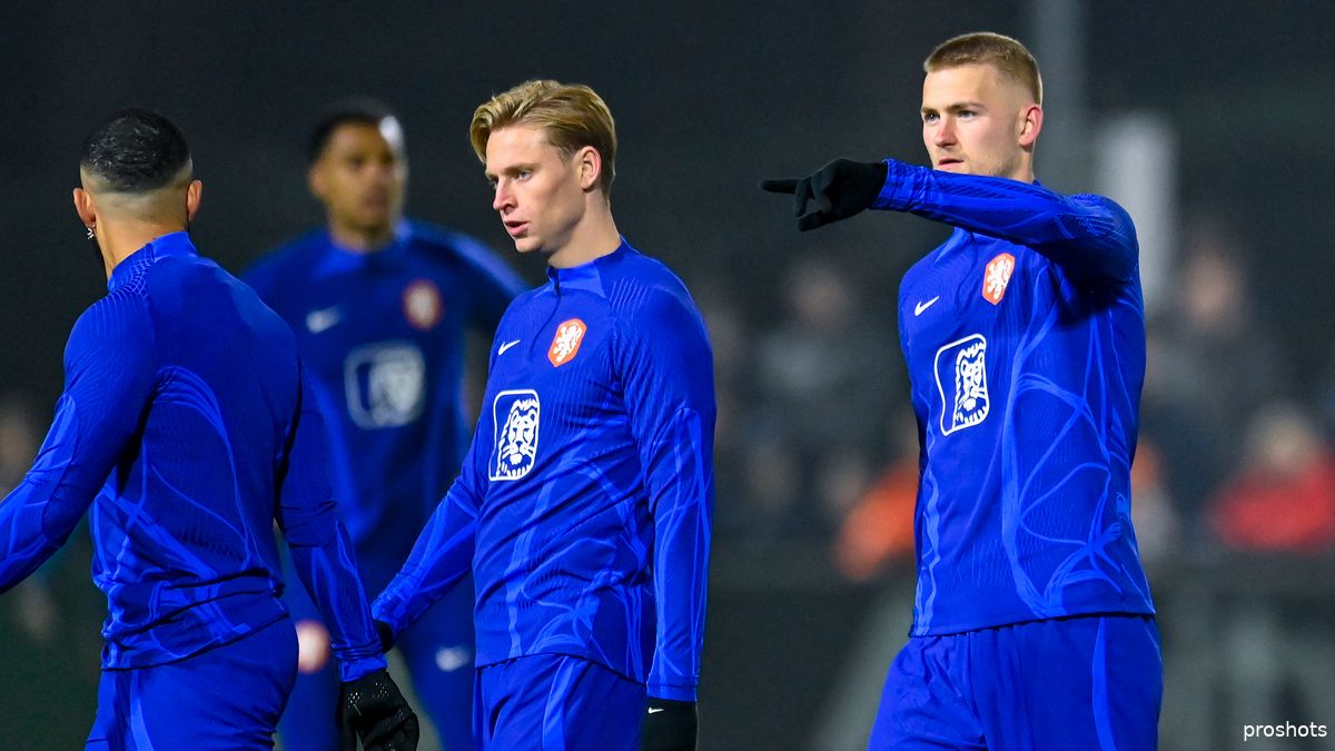 De Jong gelooft in wereldtitel: 'Weet dat we een hartstikke goed team ...