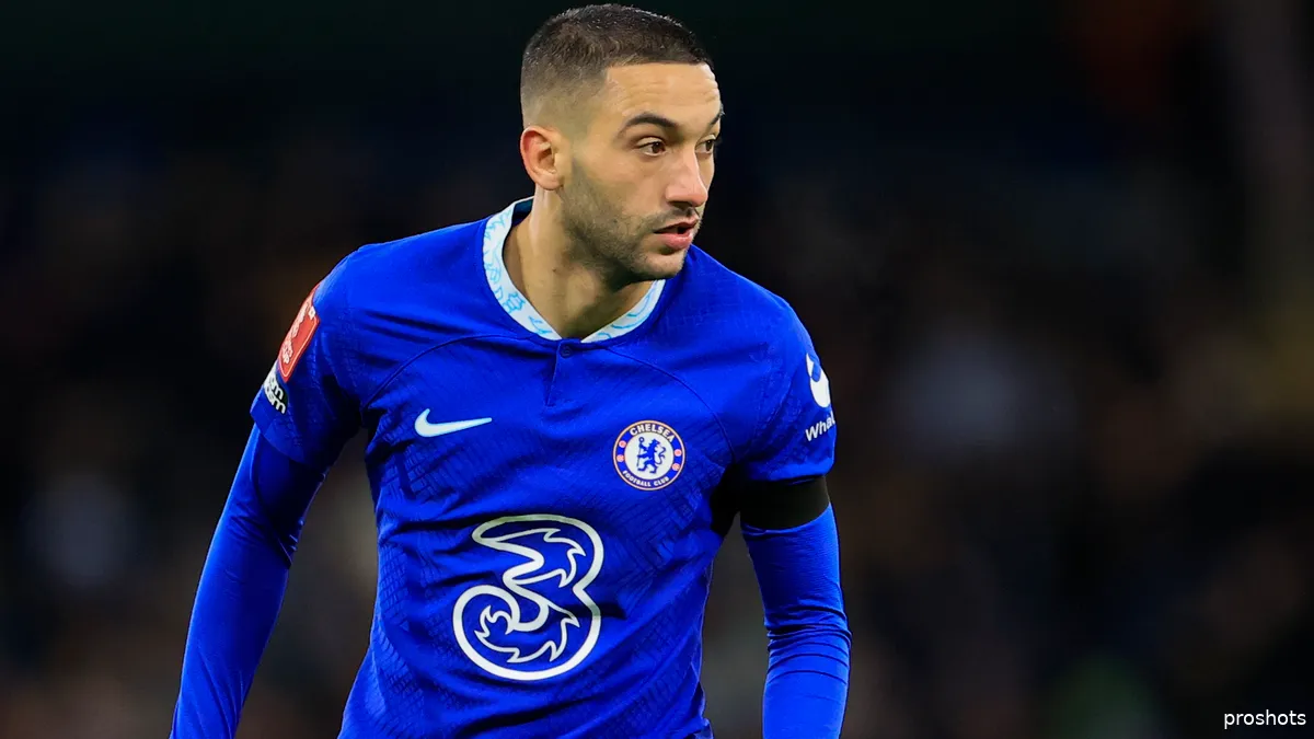 Naar verluidt: 'Ziyech is komend seizoen geen speler meer van Chelsea'