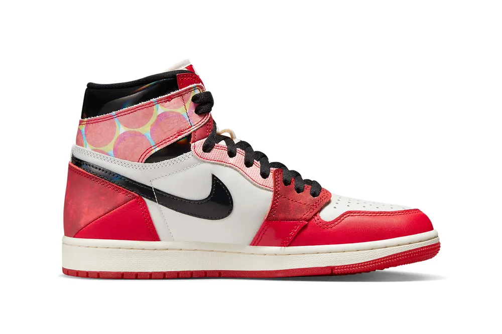Nike dropt foto's van de Spider-Man: Across the Spider-Verse x Air Jordan 1