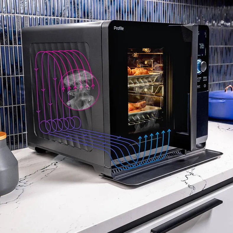 Met de leipe GE Smart Indoor Smoker kan je in je eigen huis barbecuen