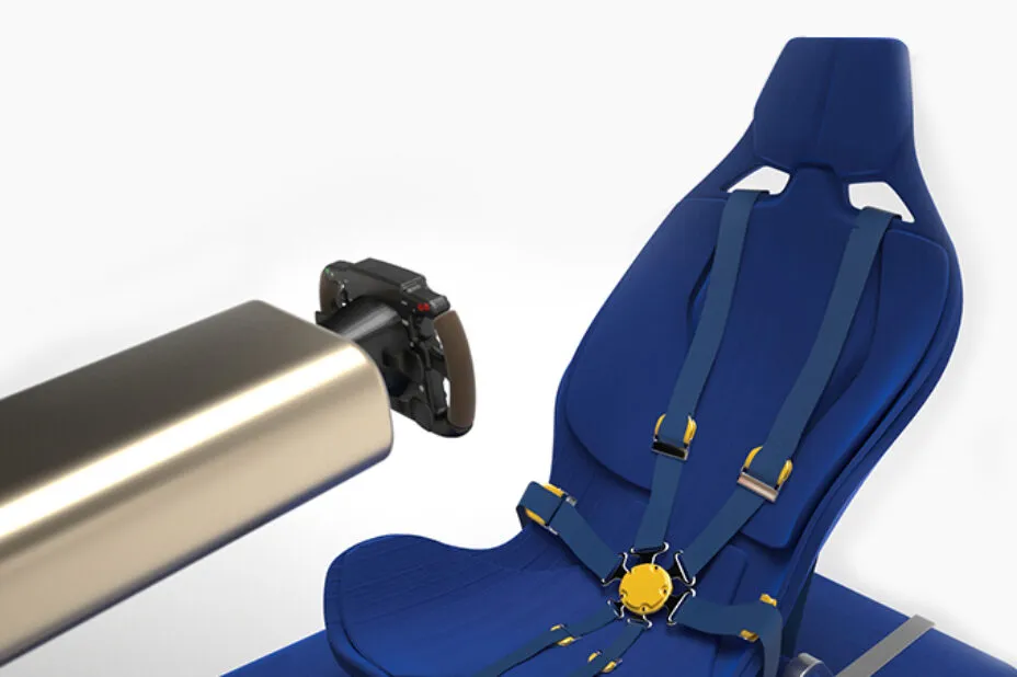 De DrivePod Professional Driving Simulator is de definitie van simracen ...