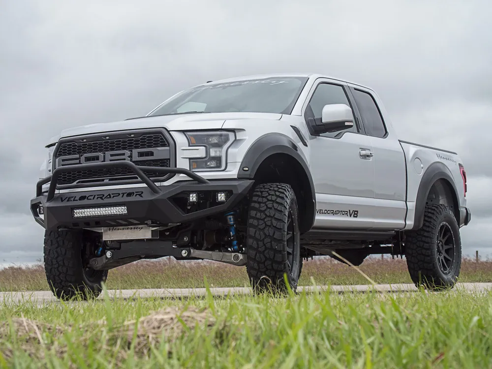 758 pk sterke Hennessey Performance Raptor laat z’n banden lekker roken
