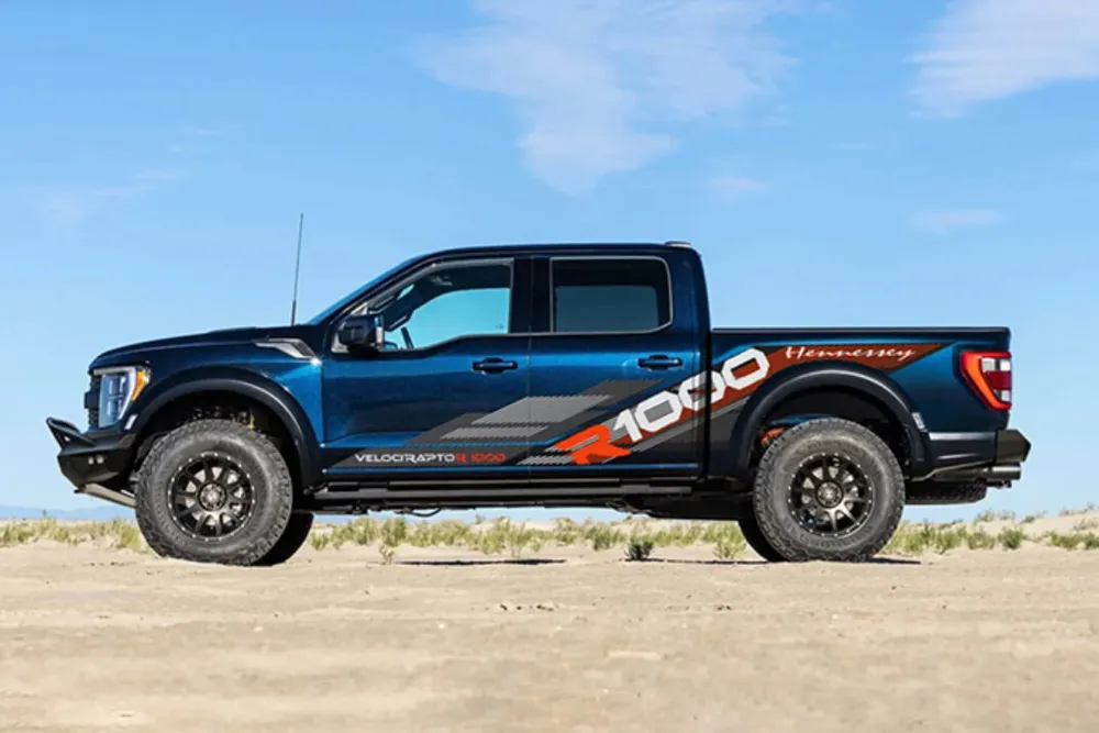 De VelociRaptoR 1000 is de ultieme offroad supertruck van Ford