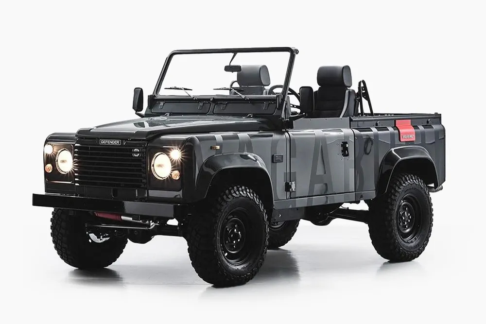 Vagabund Moto komt met verbluffende custom Land Rover Defender 90 pick-up