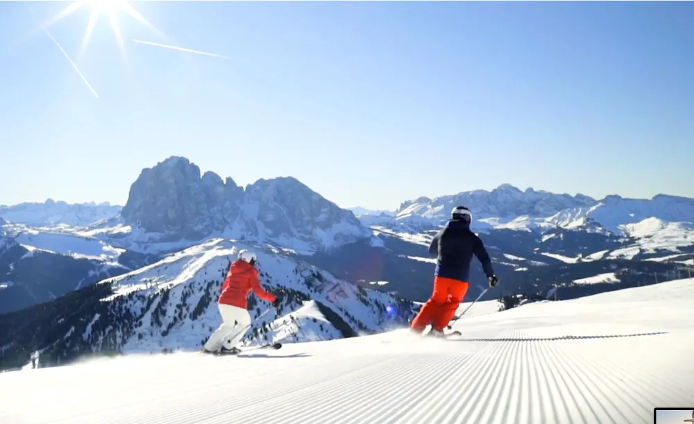 De mooiste skigebieden ter wereld: Val Gardena in de Italiaanse Dolomieten
